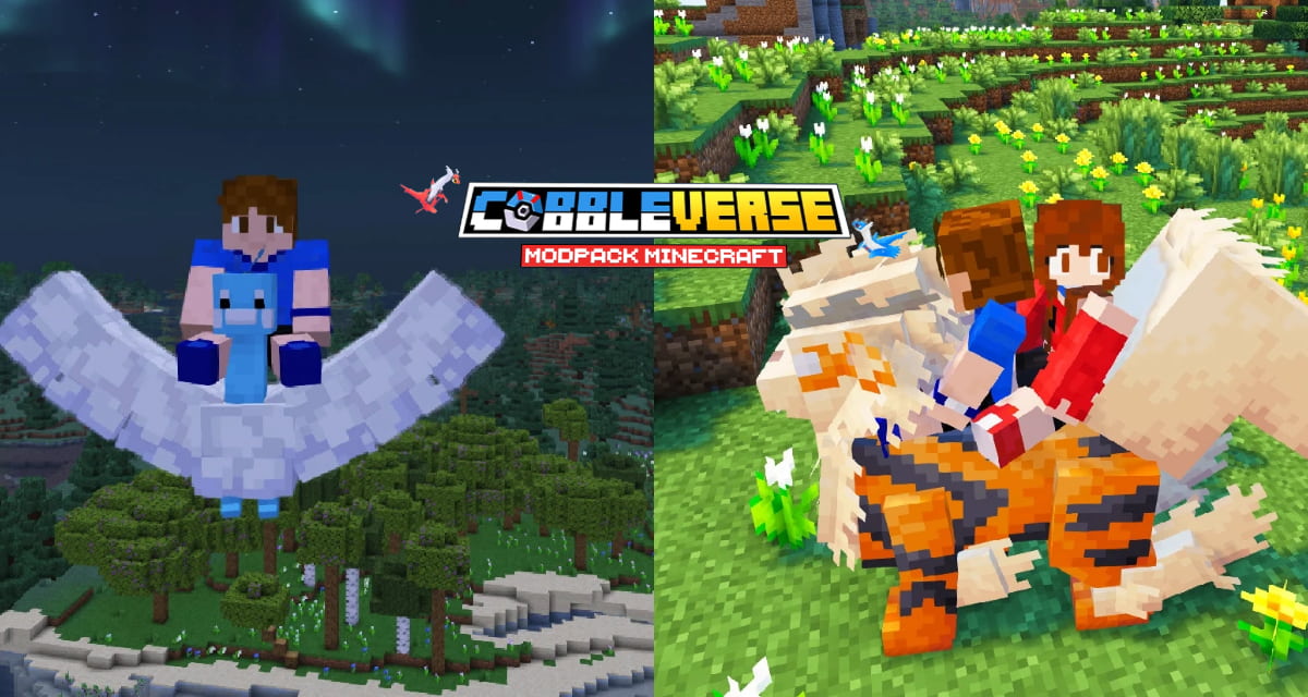 COBBLEVERSE est un modpack qui recrée une aventure Pokémon complète ...