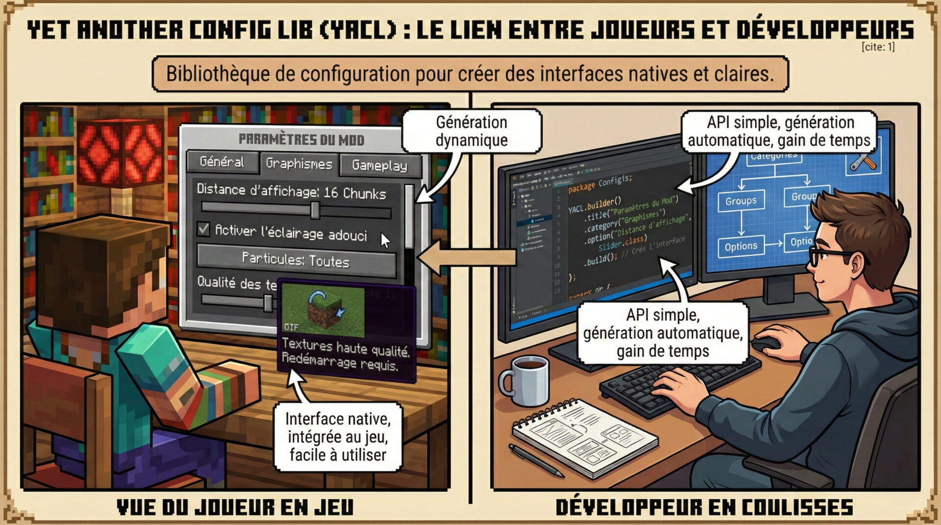 YetAnotherConfigLib (YACL) : Une bibliothèque moderne pour configurer ...