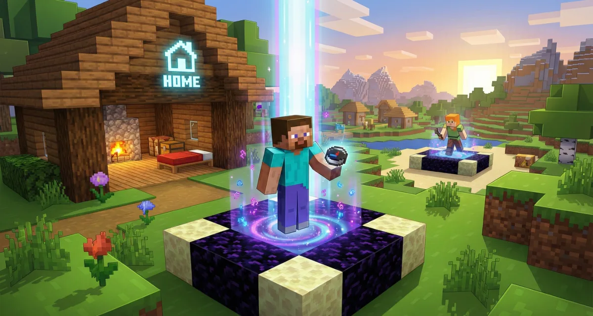 SetHome est un plugin pour créer et gérer des points de téléportation ...