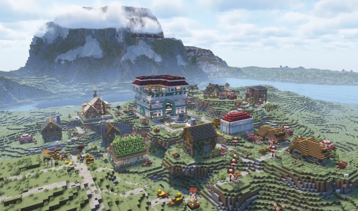Avec Cobblemon Additions, les villages de Minecraft deviennent de ...