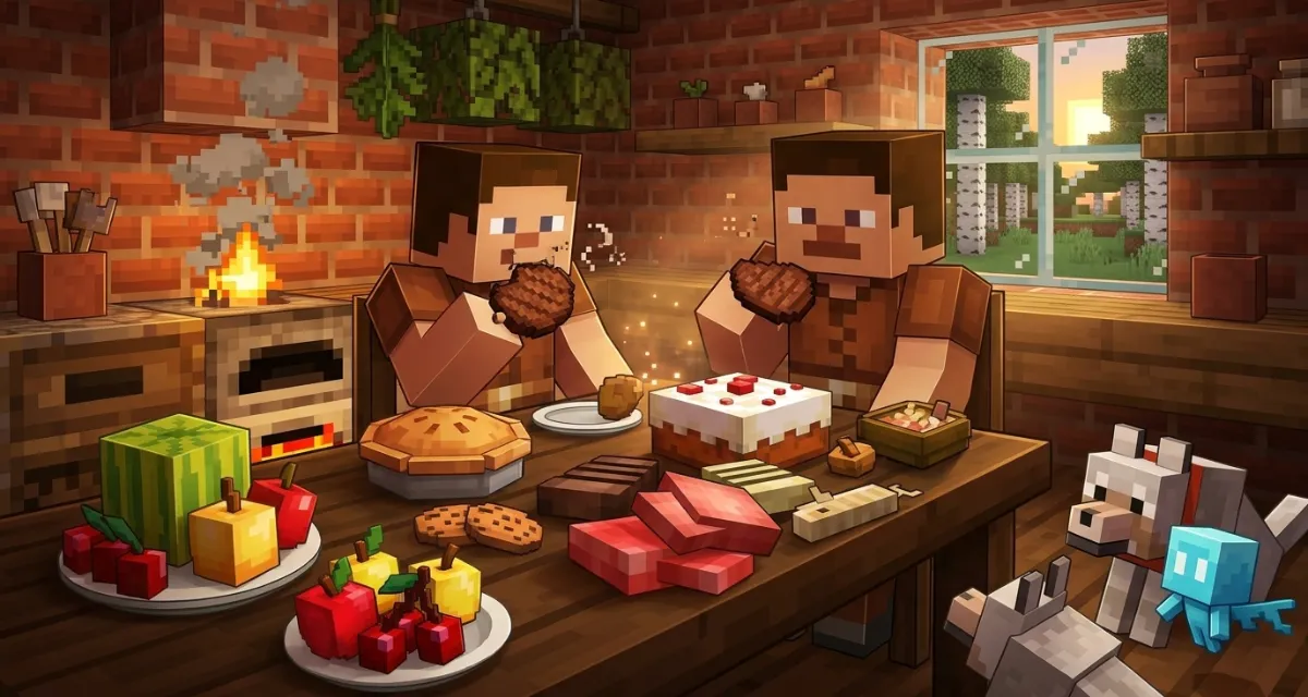 Fresh Food : le pack de textures Minecraft qui donne du relief à votre ...