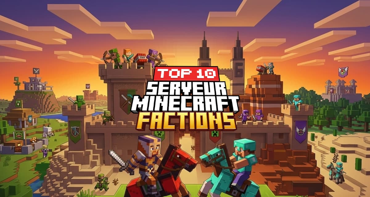 Top 10 des Meilleurs Serveurs Minecraft Factions 2026 - Minecraft.fr